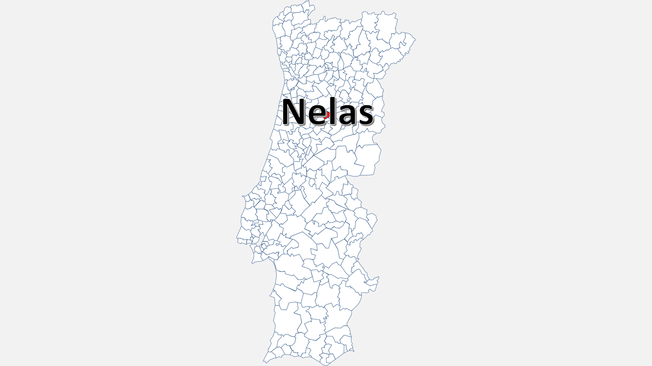 Nelas - Evolução da População