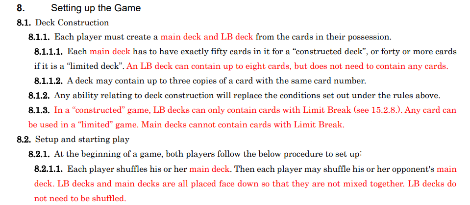 Comprehensive Rules ver.3.0 - FFTCG.org
