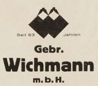Gebrüder Wichmann (fl. 1873-2021+), Berlin. - planimetrica