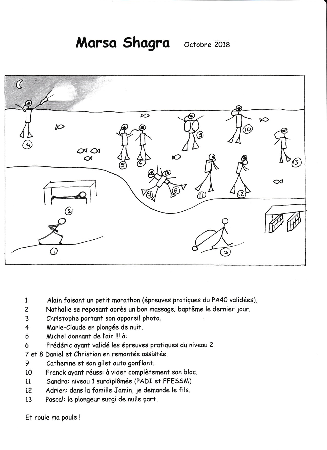 Marsa Shagra - Club de plongée de Montataire - PCIM