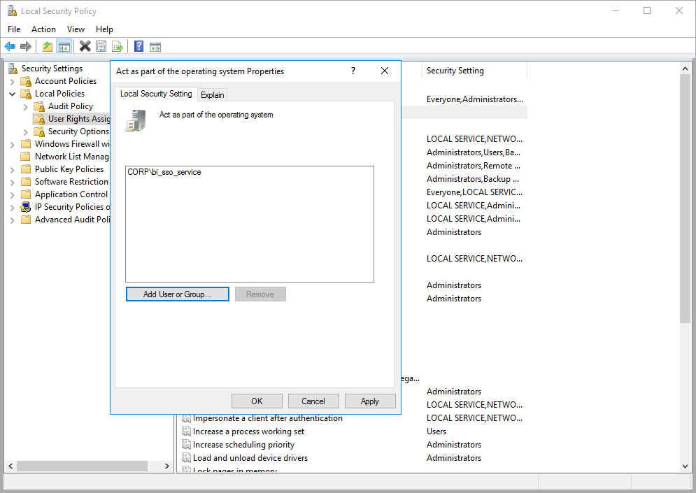Install BI Platform and setup Windows AD authentication - reyemsaibot