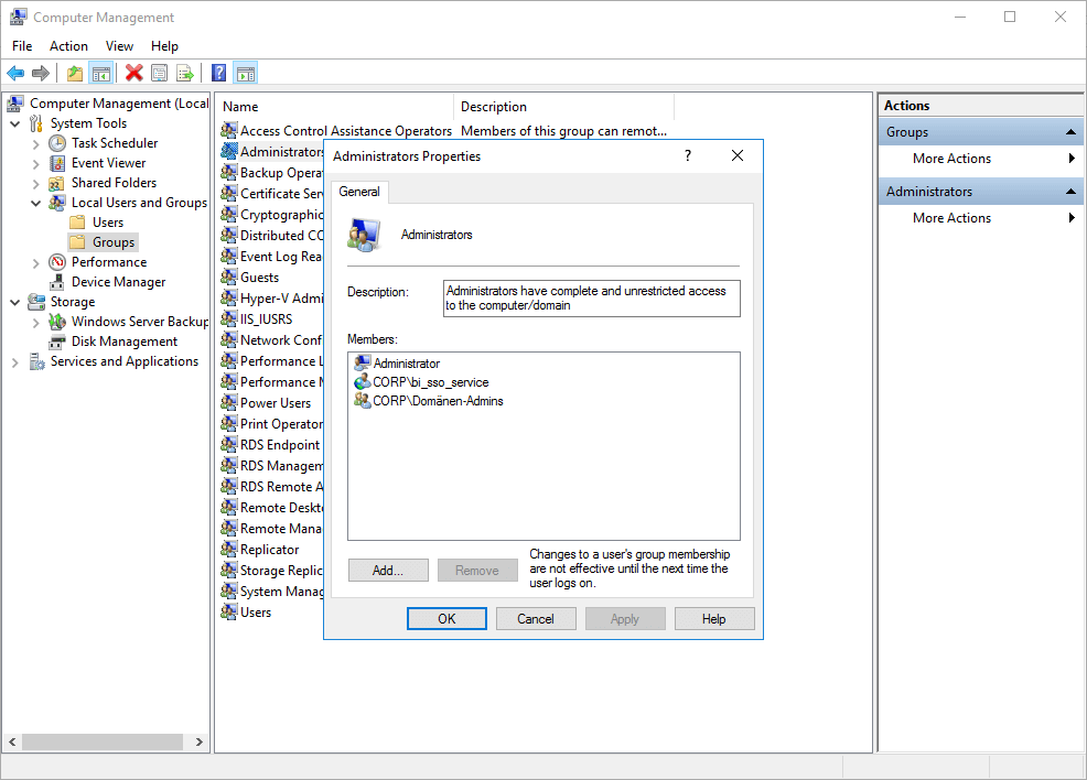 Install BI Platform and setup Windows AD authentication - reyemsaibot