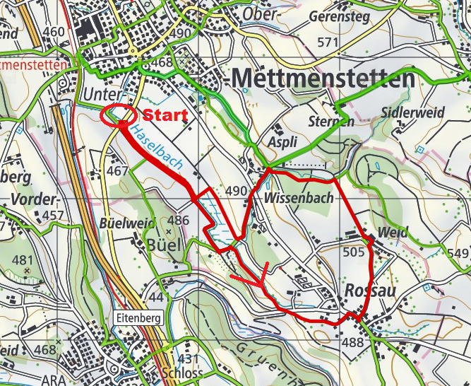 Mettmenstetten - my-walks Webseite!