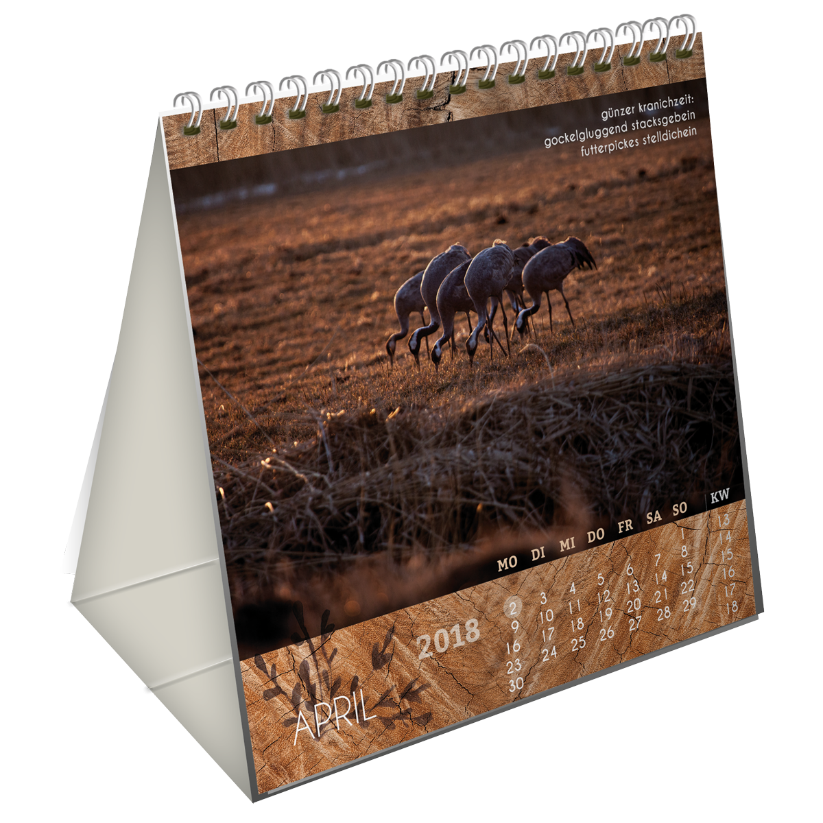 Kalender & Text. Emotional. Eindrucksvoll. - Werbe-Atelier Bluthund ...