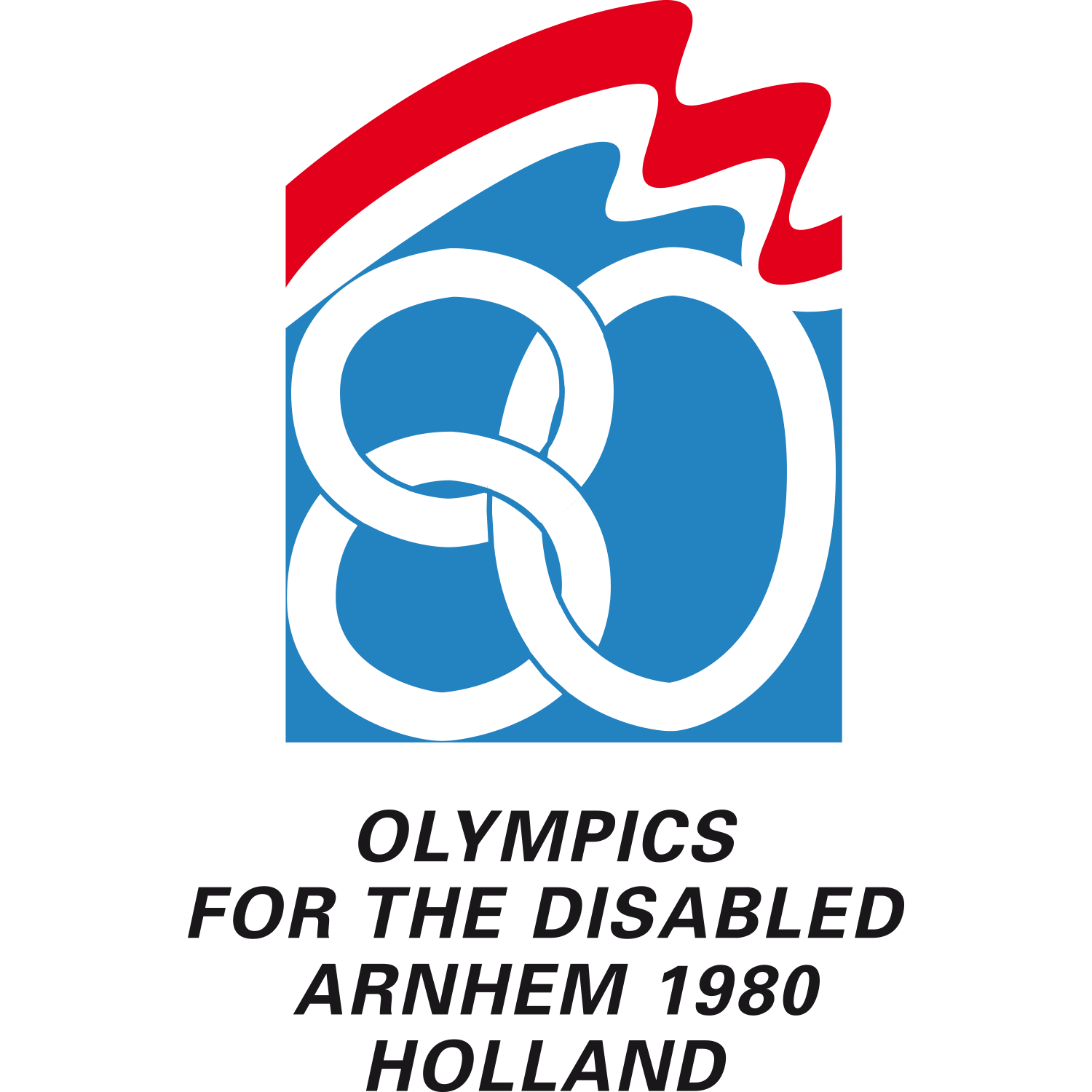 Arnhem 1980 – Paralympic Emblem - theolympicdesign – Olympic Design ...
