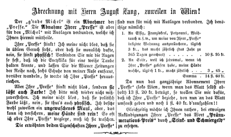 Dr. Christoph (1772-1835) und August Zang (1807-1888) - Karins Blog ...
