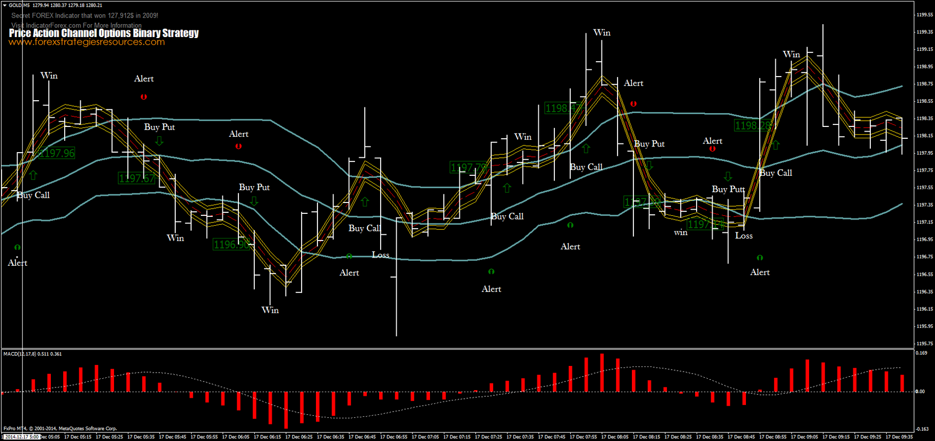 Price Action Channel Binary Options Strategy - Forex Strategies - Forex ...
