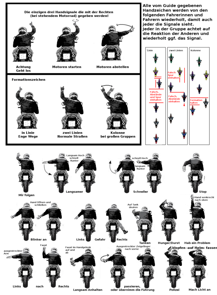 Wichtige Handzeichen - thebeardlesss Webseite!