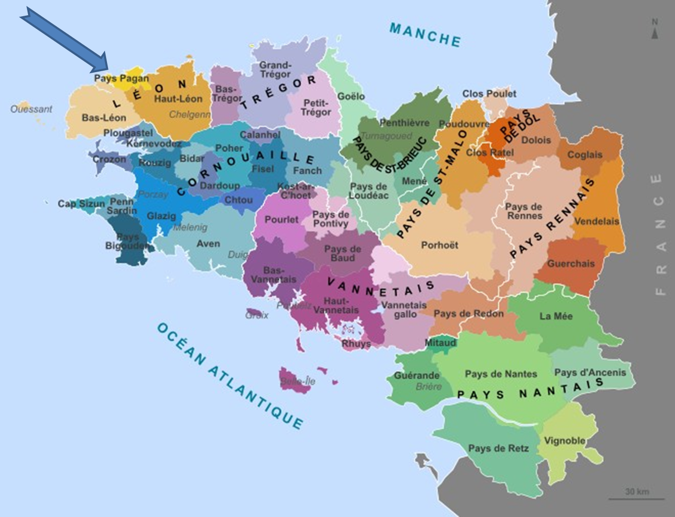 Le pays Pagan - Avel dro Gwiseni - Bagad Pagan