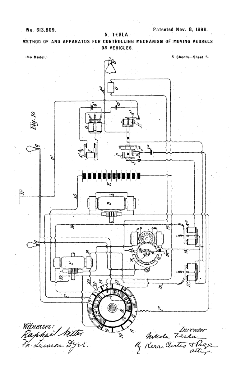 Nikola Tesla Remote Control