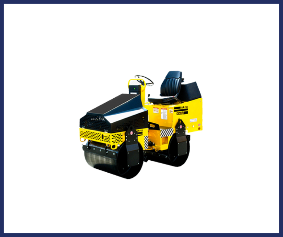 ARM | Rodillo Vibratorio Doble Cipsa AR18D - ARM Maquinaria Ligera ...