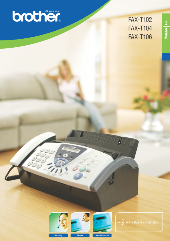 Brother FAX-T102 | Auerswald Center München | ISDN-/VoIP Telefonanlagen ...