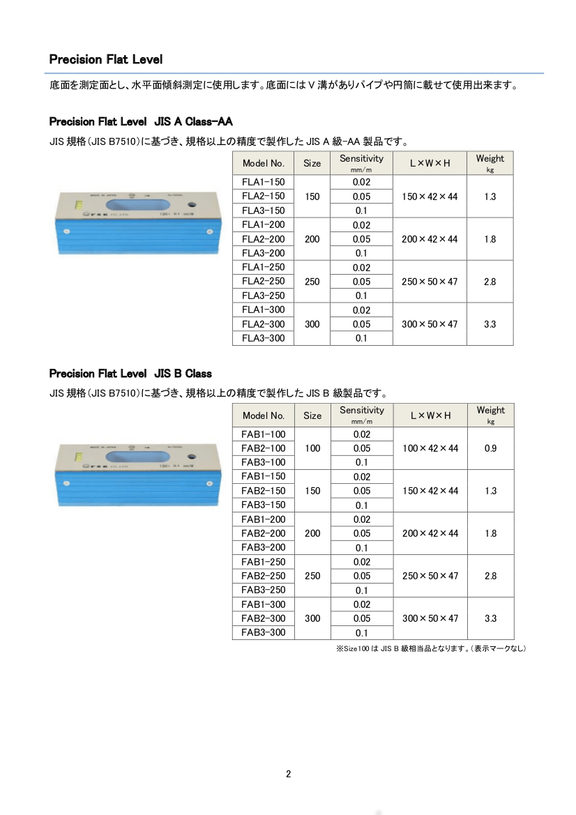 Catalog download-Precision level - High quality Measuring tools