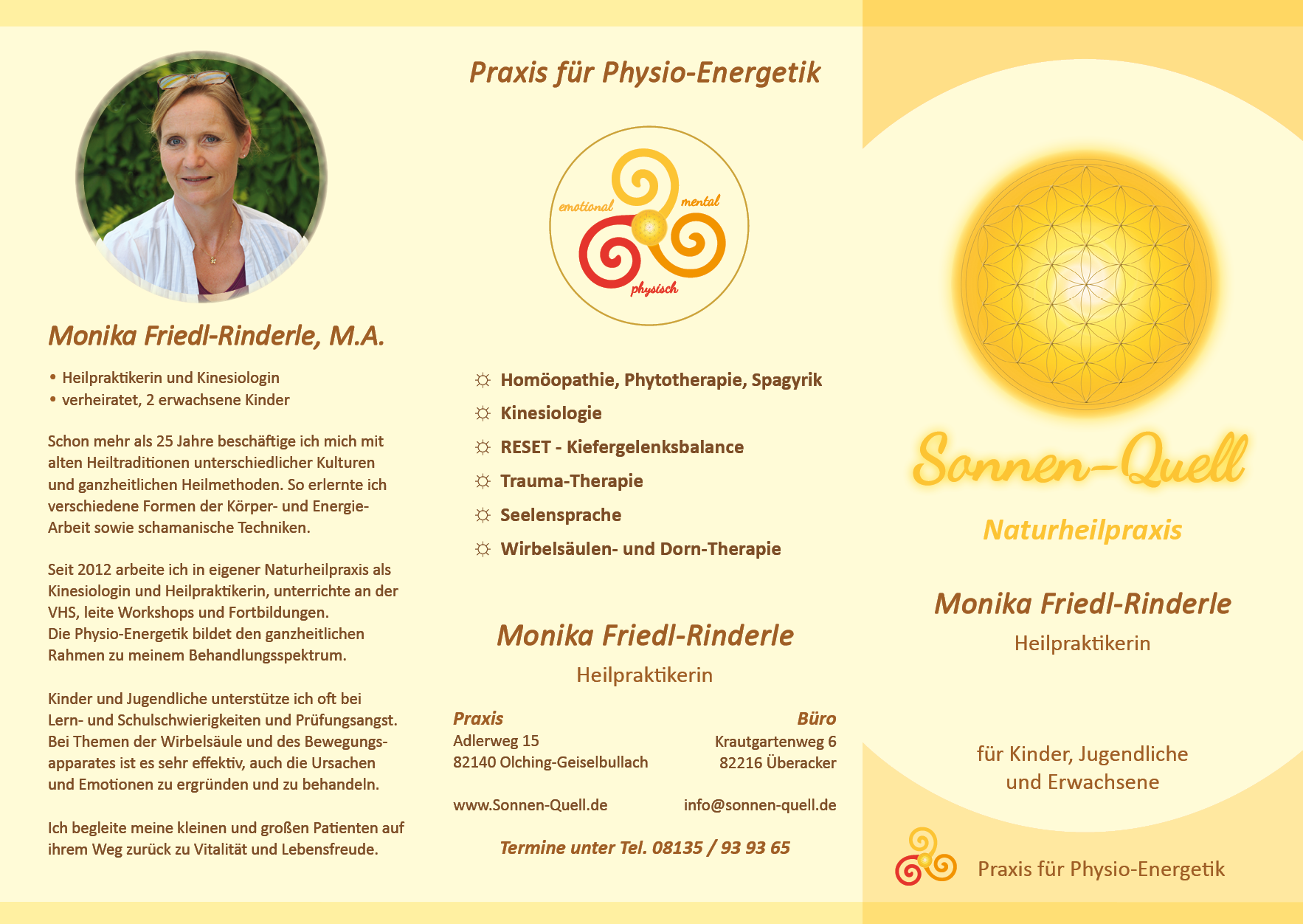 Flyer - Praxis für Physioenergetik - Naturheilkunde – Olching ...