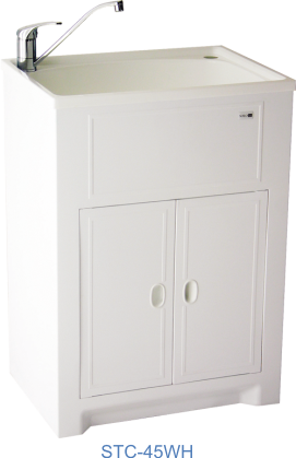 Laundry Tubs with Polymer Waterproof Cabinets - Bathrooms & Kitchens ...