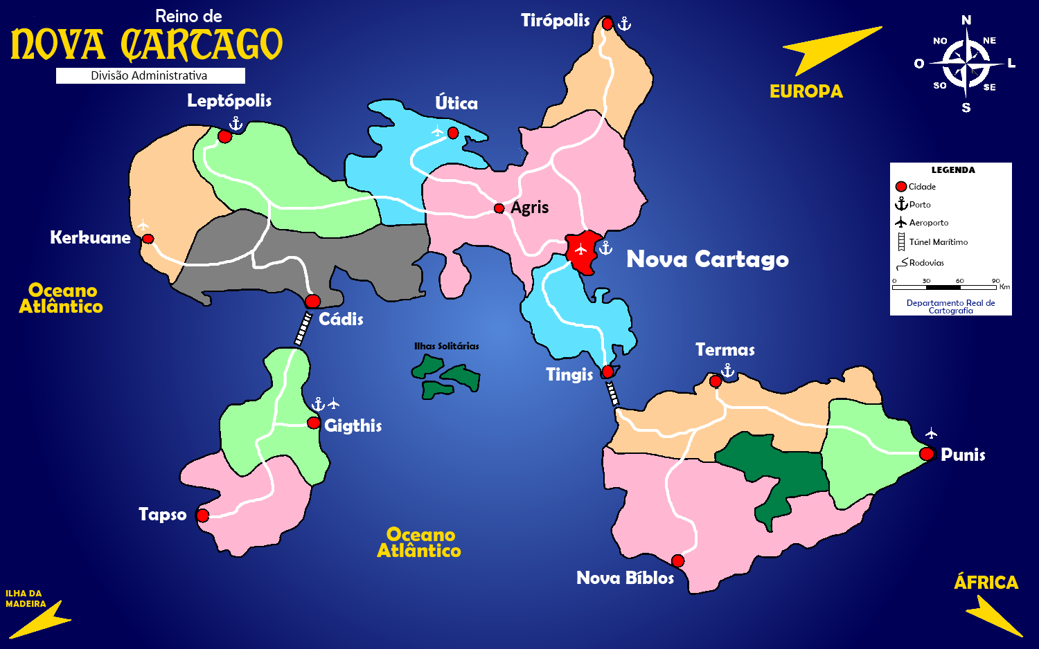 Mapas - Nova Cartago