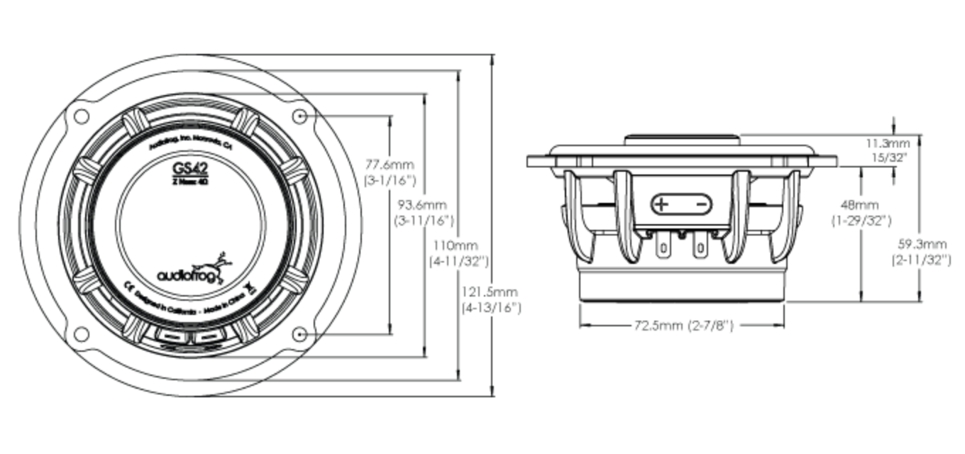 GS42 KOAX - audiofrog Deutschland