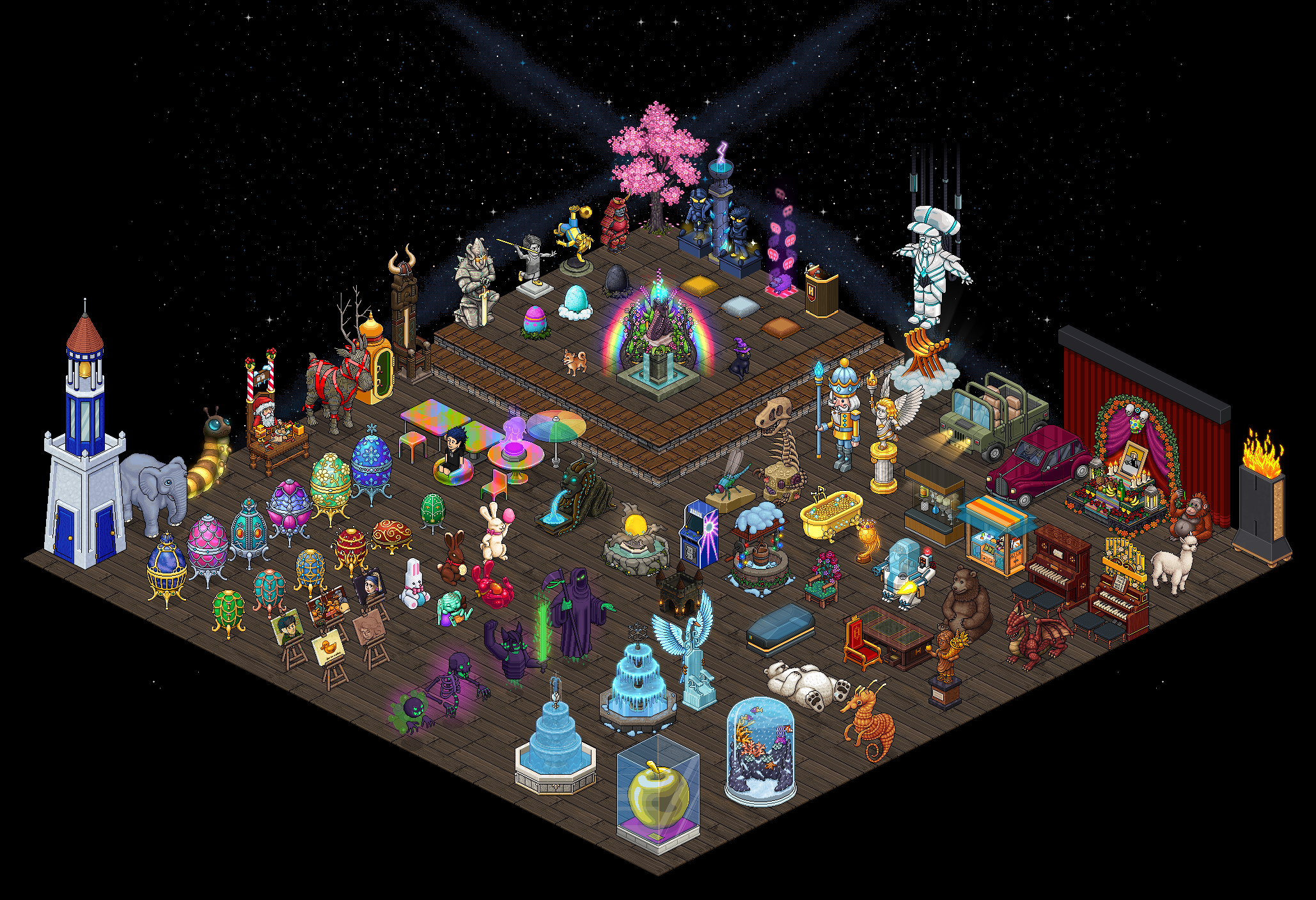 Habbo Museo de Rares - Habbo Secretos 2025