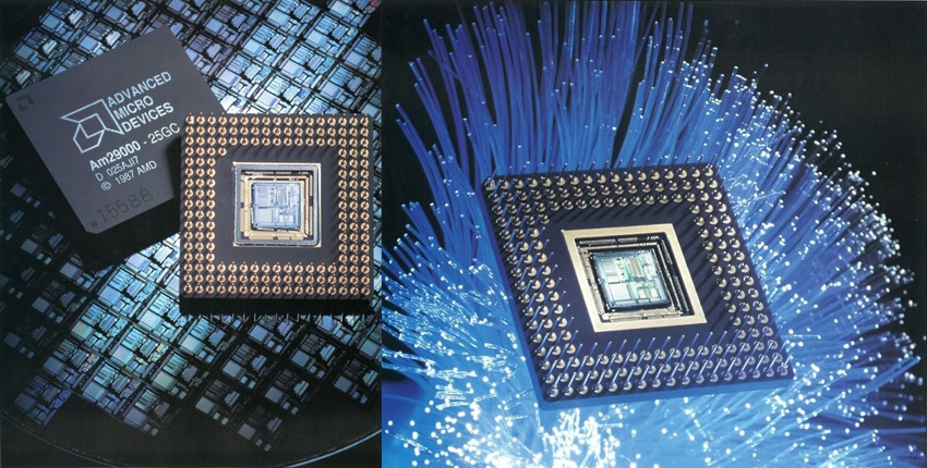 AMD Am29000 - CPU MUSEUM - MUSEUM OF MICROPROCESSORS & DIE PHOTOGRAPHY