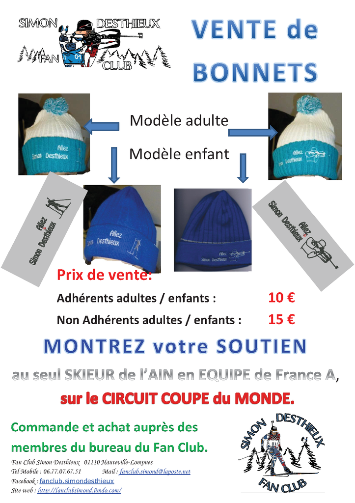 Autocollant FCSD - Site officiel du fan club