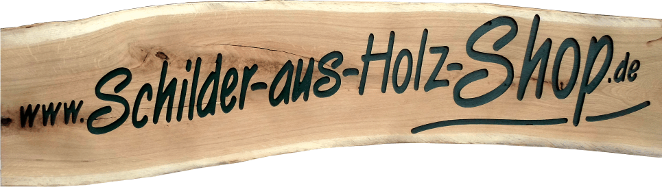 Holzschilder - Schilder aus Holz - der Shop