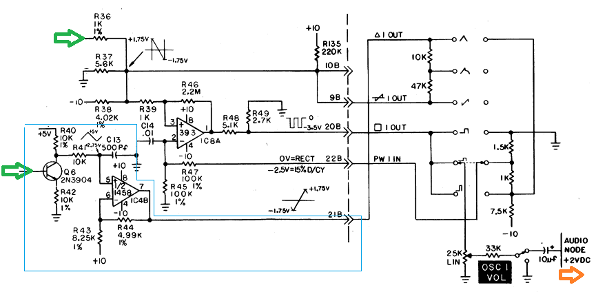 OSC SCHALTPLAN IM DETAIL - DIY Synth