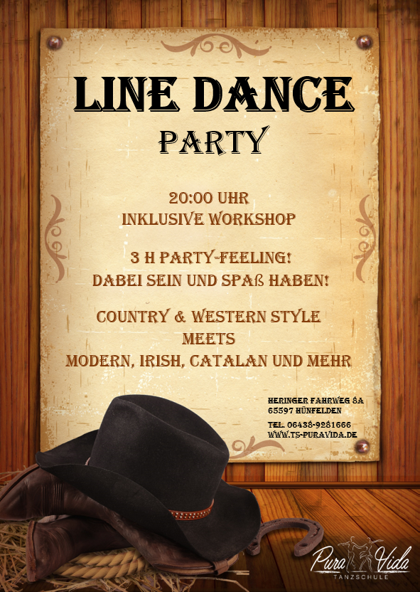 Line Dance Party - Tanzschule Pura Vida
