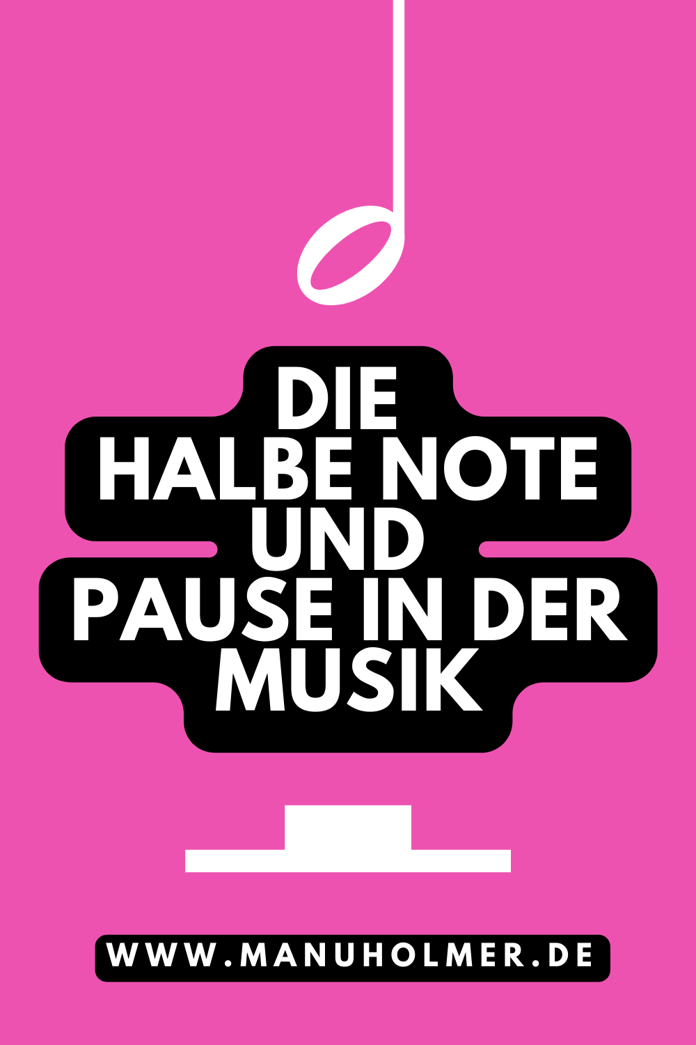 Die Halbe Note und Pause in der Musik - Manu Holmer - Schlagzeug- und ...