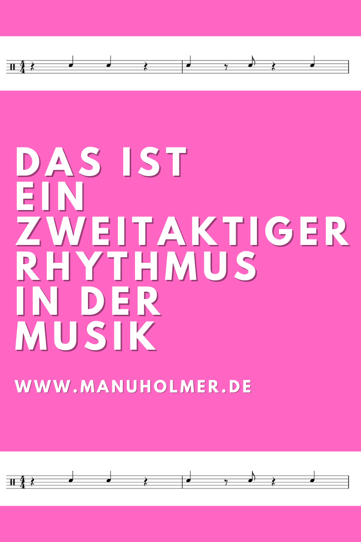 Die Teile einer Musiknote im Überblick - Manu Holmer - Schlagzeug- und ...