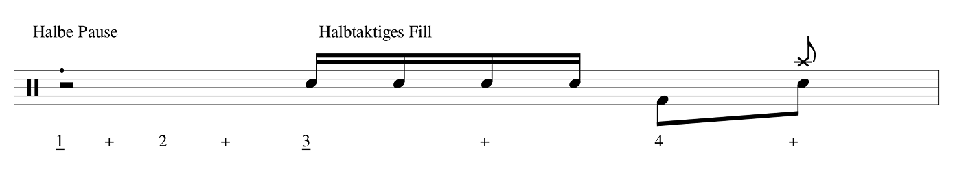 Die Halbe Note und Pause in der Musik - Manu Holmer - Schlagzeug- und ...
