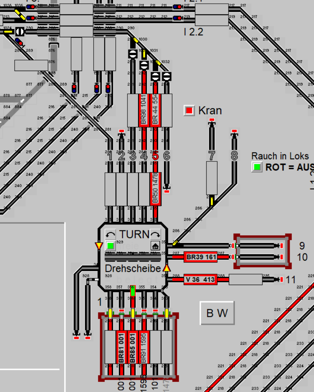 BW: Fleischmann-Drehscheibe + Ringlokschuppen - Gerhards große ...