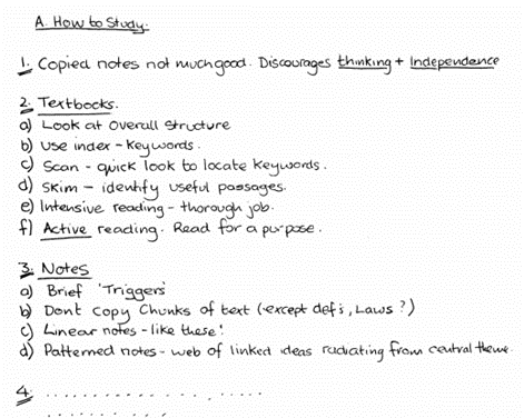 Note Taking - chemistrychimp