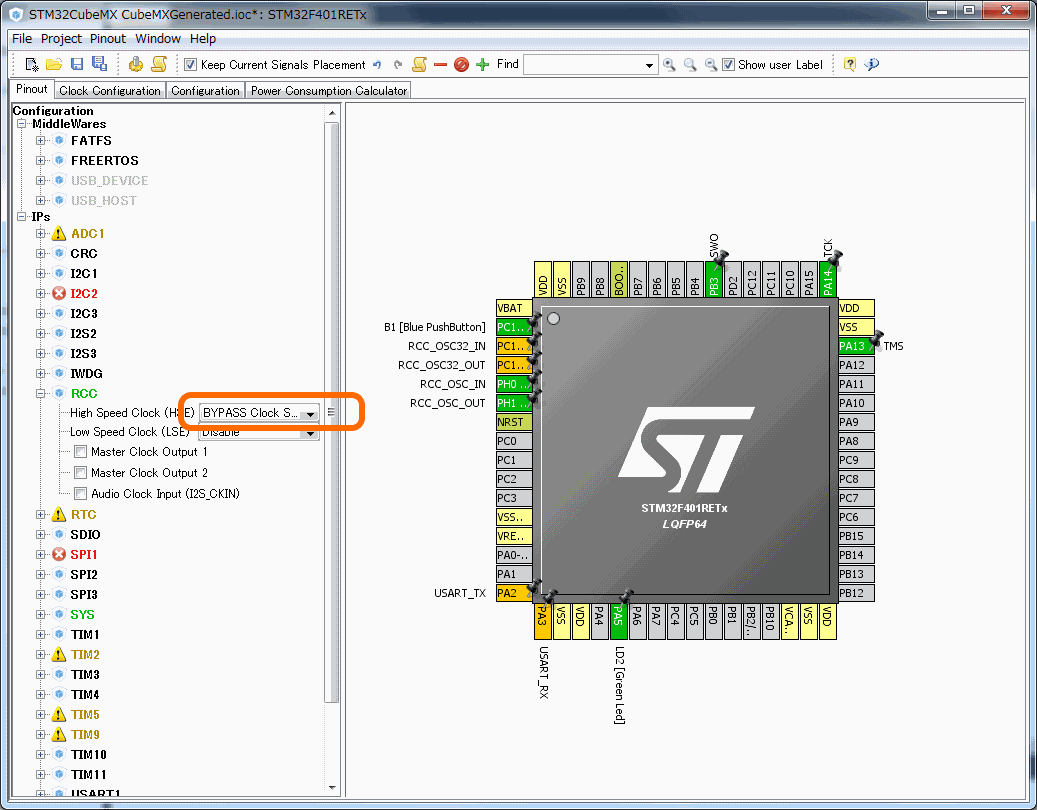 (旧記事)CubeMXプロジェクトの追加 - 電子工作専科
