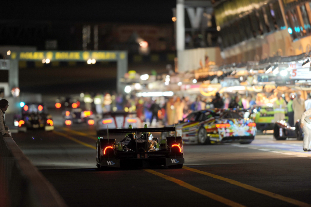 Le Mans at night / images - High-speed recognition