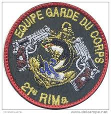 21ème RIMa - écussons coins zippos des Troupes de Marine