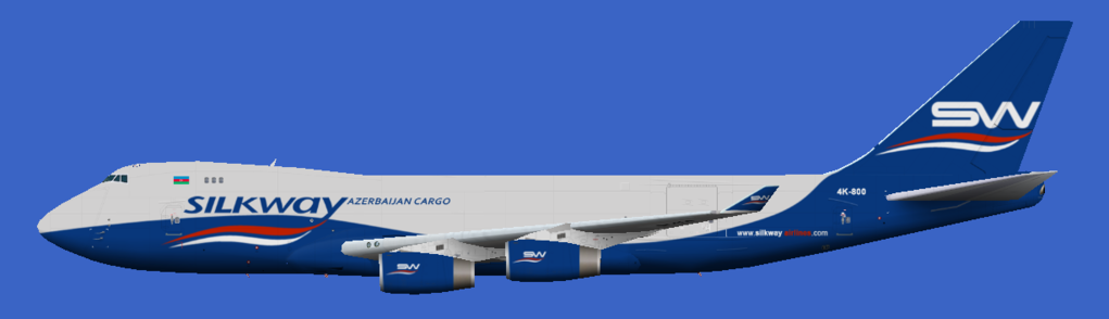 Silkway Azerbaijan Cargo - Flyingcarpet's flightsim repaints