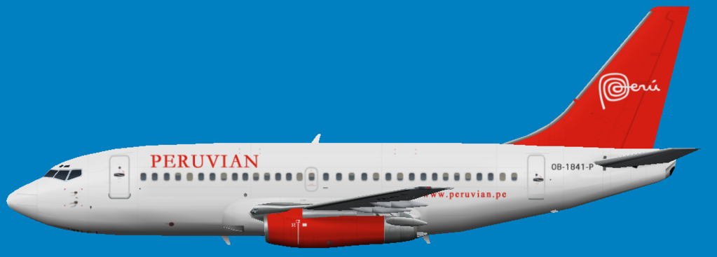 Peruvian Airlines - Flyingcarpet's flightsim repaints