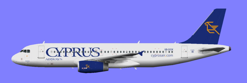 Cyprus Airways - Flyingcarpet's flightsim repaints