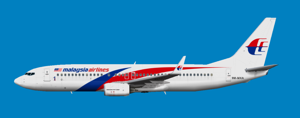 Malaysia Airlines - Flyingcarpet's flightsim repaints