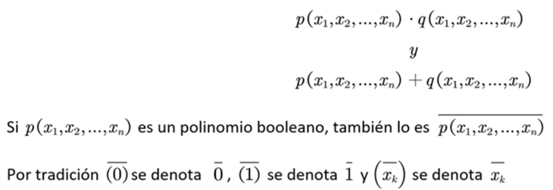 Algebra Booleana - Matemática Informática y Educación