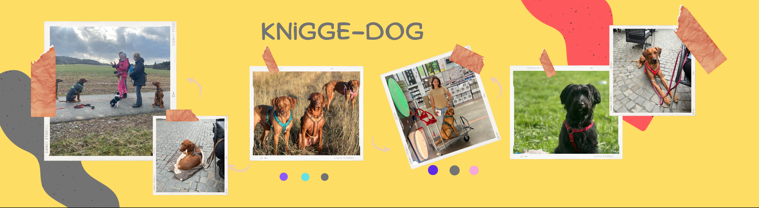 «Knigge-Dog» / Benimm Dich - World of Dogs - by Katha Klös