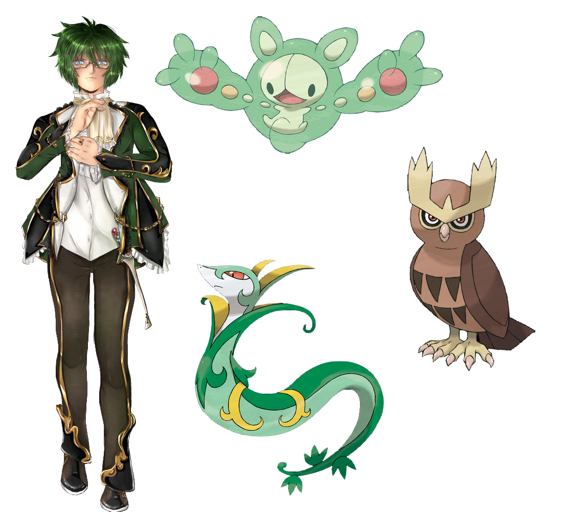 Les personnages et leurs Pokémons - Site officiel de MeKei Istoria