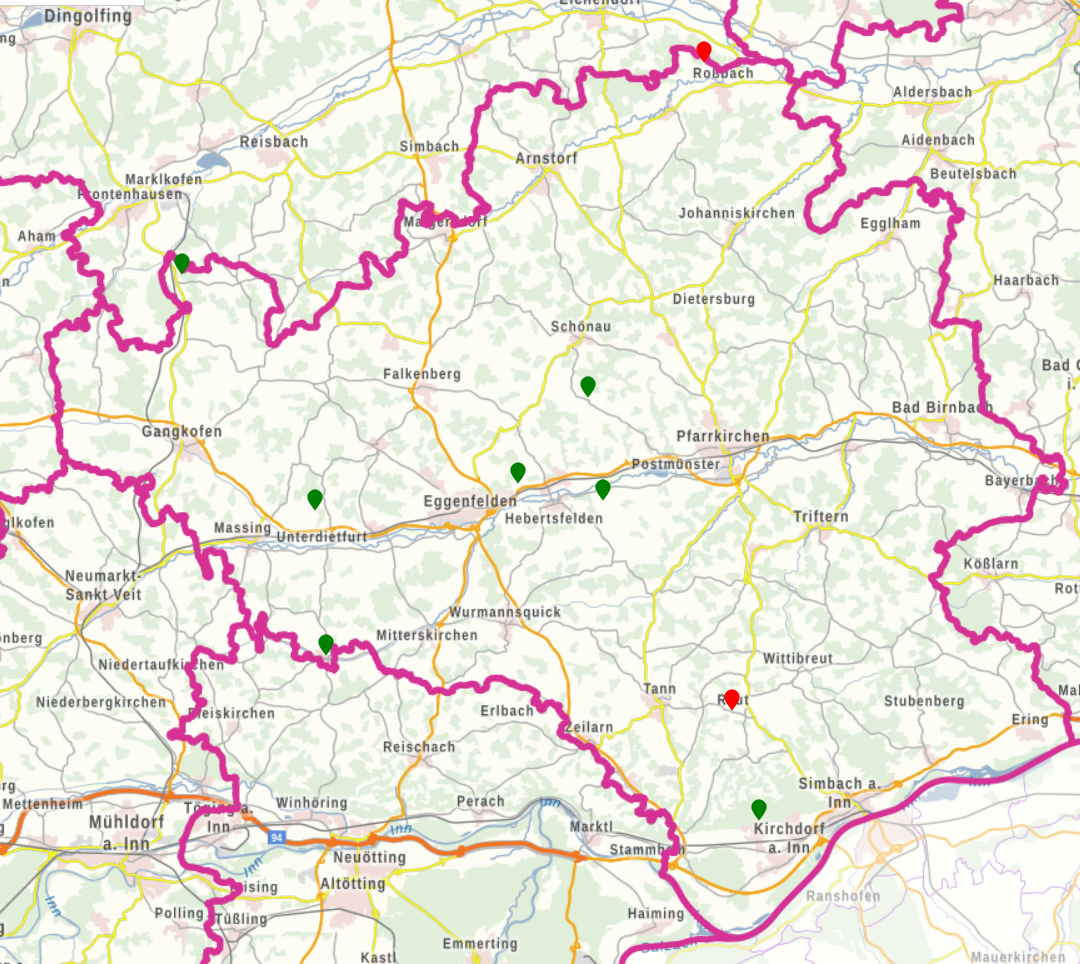 Landkreis Rottal-Inn - Erdstallkataster Bayern