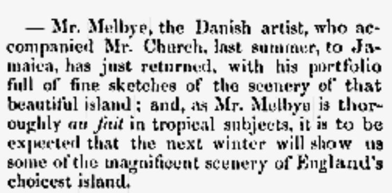 Fritz Siegfried Georg Melbye - jamaica-history