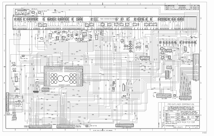 FREIGHTLINER FLC Truck Wiring Diagrams - Car Electrical Wiring Diagram