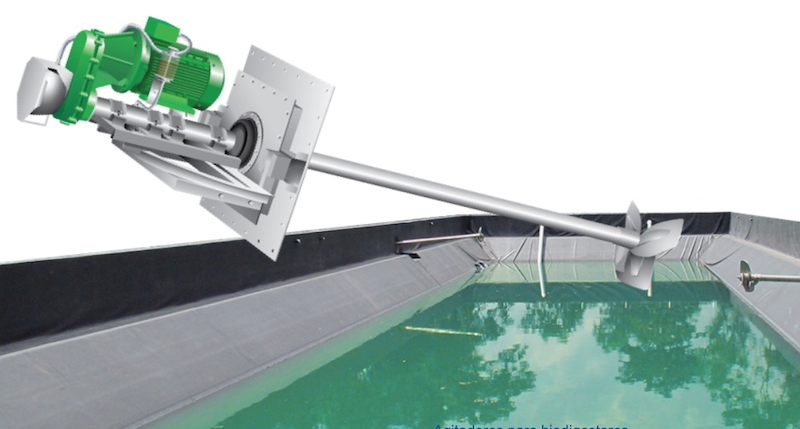 Lagoon digester - biogas plant -covered lagoon digester - Covered ...