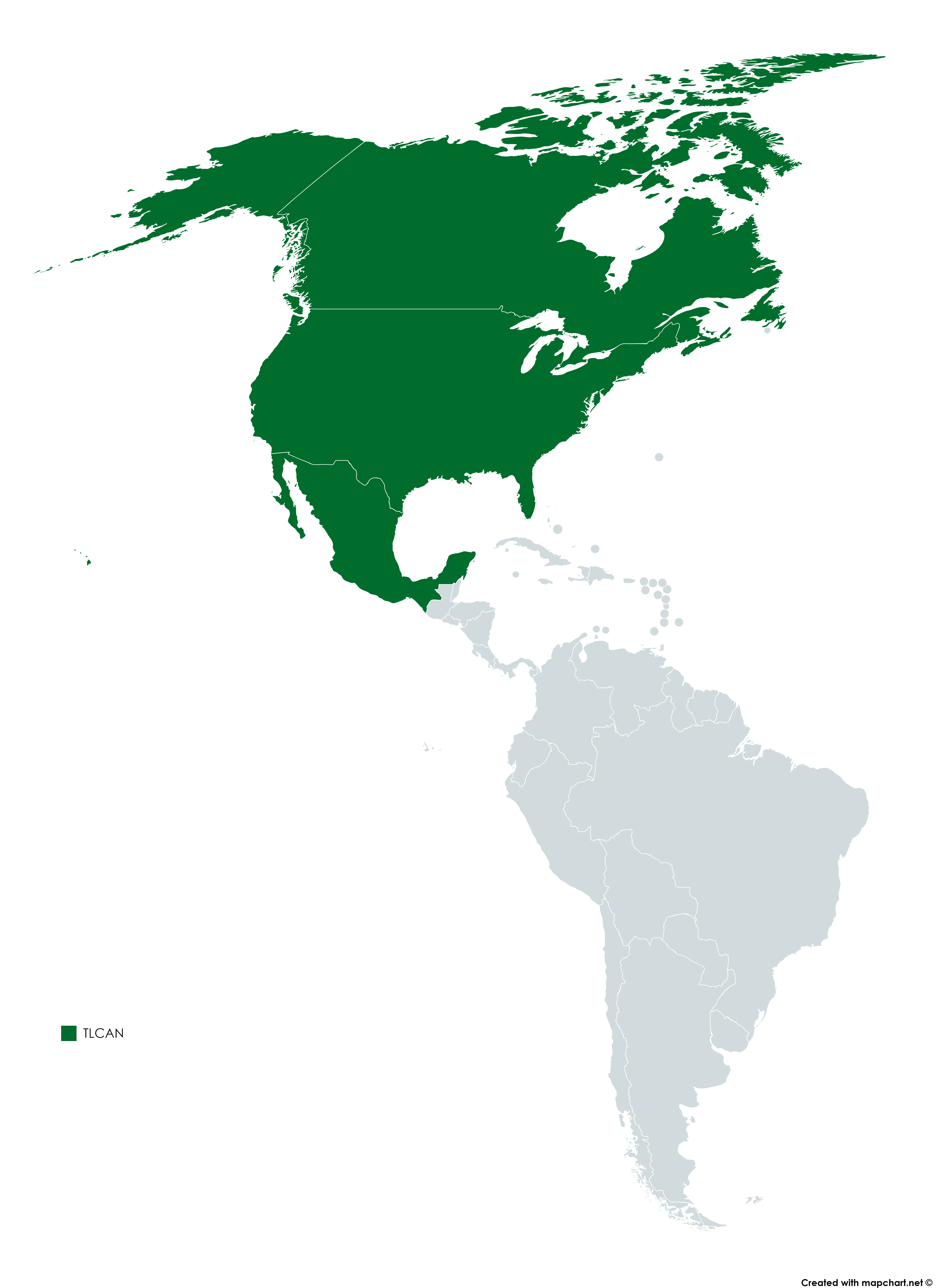 TLCAN - Mapas y Banderas
