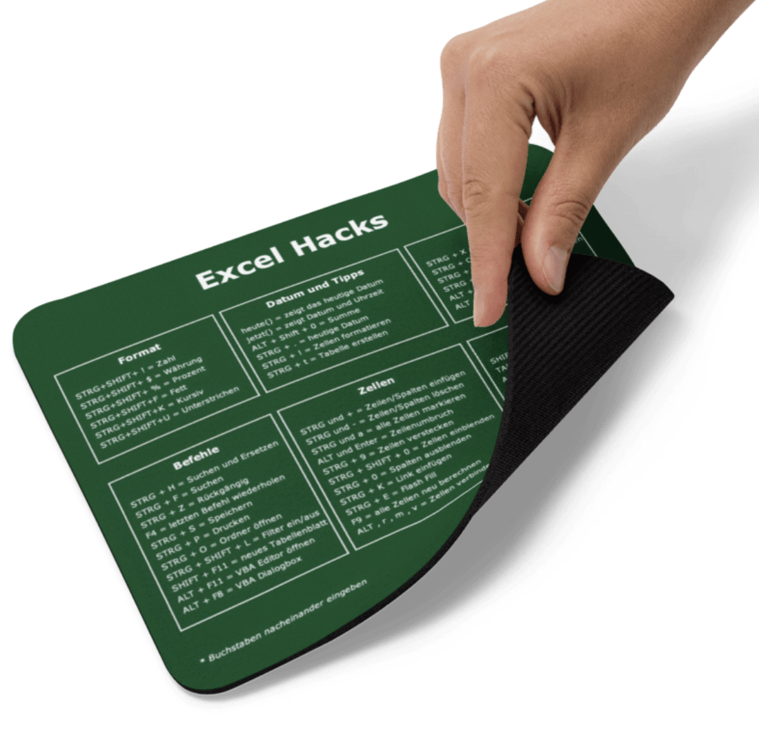 Excel Mousepad deutsch - Hanseatic Business School