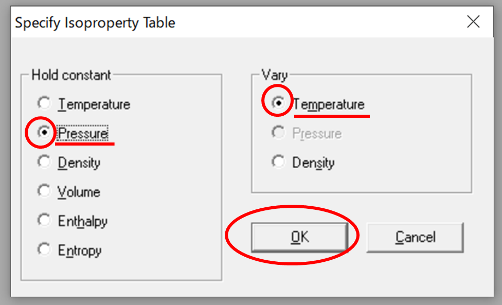 基本操作 - REFPROPの紹介