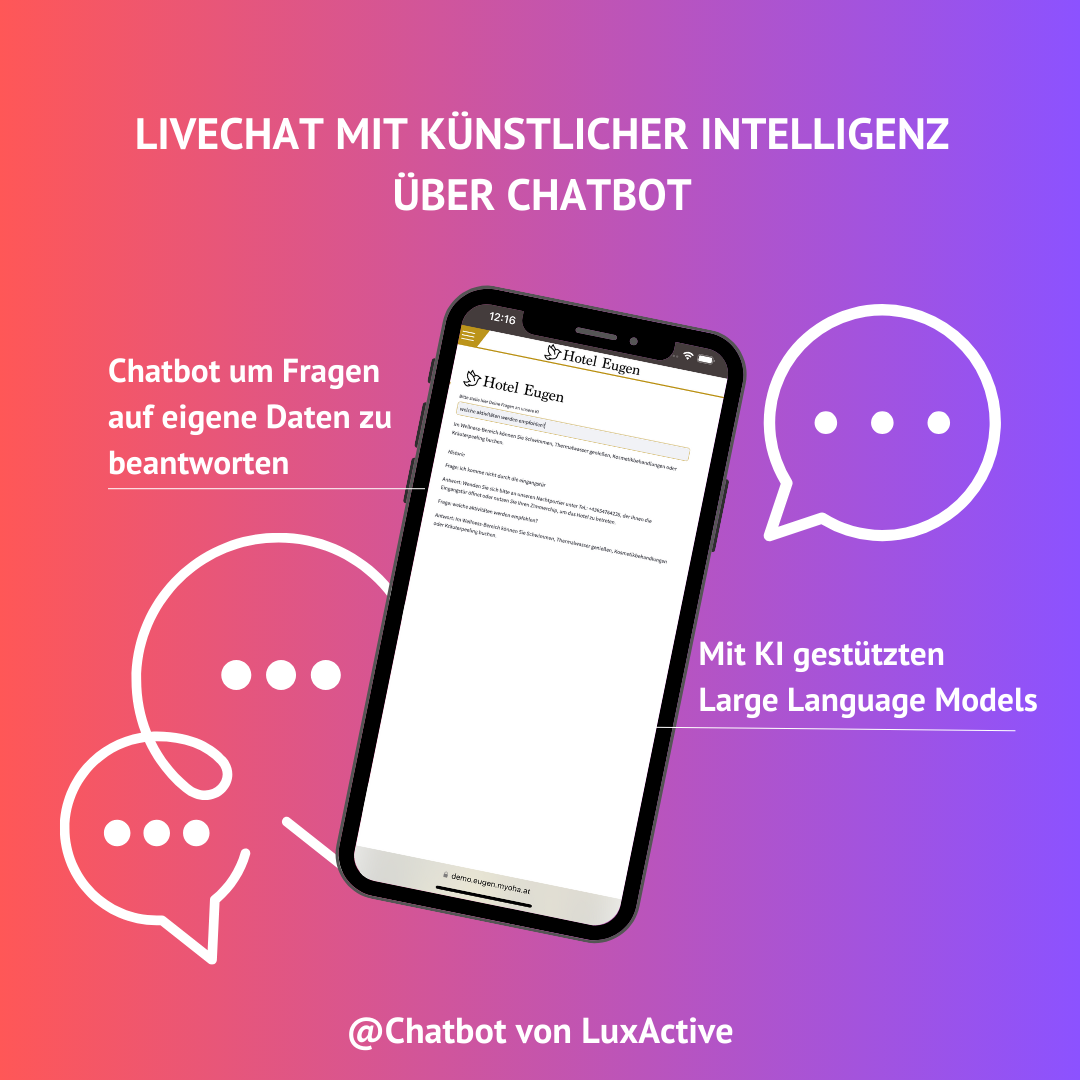 KI-Chatbot von LuxActive hilft bei der Beantwortung von Fragen zu ...